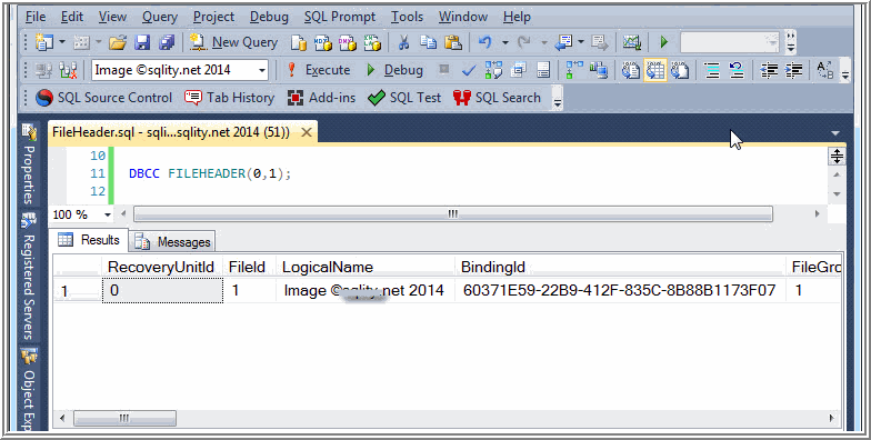 How to deal with SQL database file header corruption (Error 5172) - ob ...