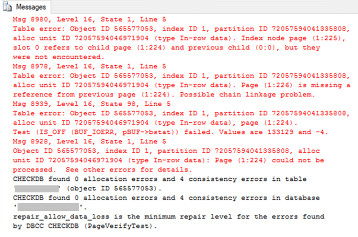如何从损坏的SQL表中获取数据 - ob欧宝体育登陆