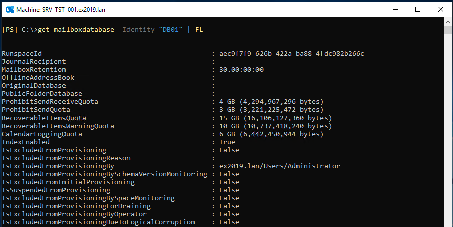 How to Use Set-MailboxDatabase Cmdlet? - ob欧宝体育登陆